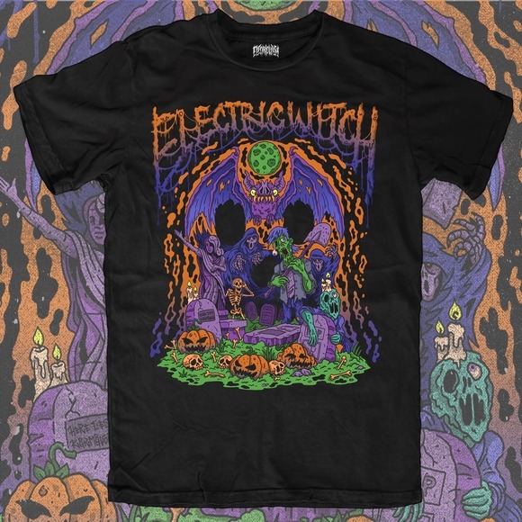 Renee F | Shirts | Monster Mash Halloween Song Spooky Horror Graphic ...